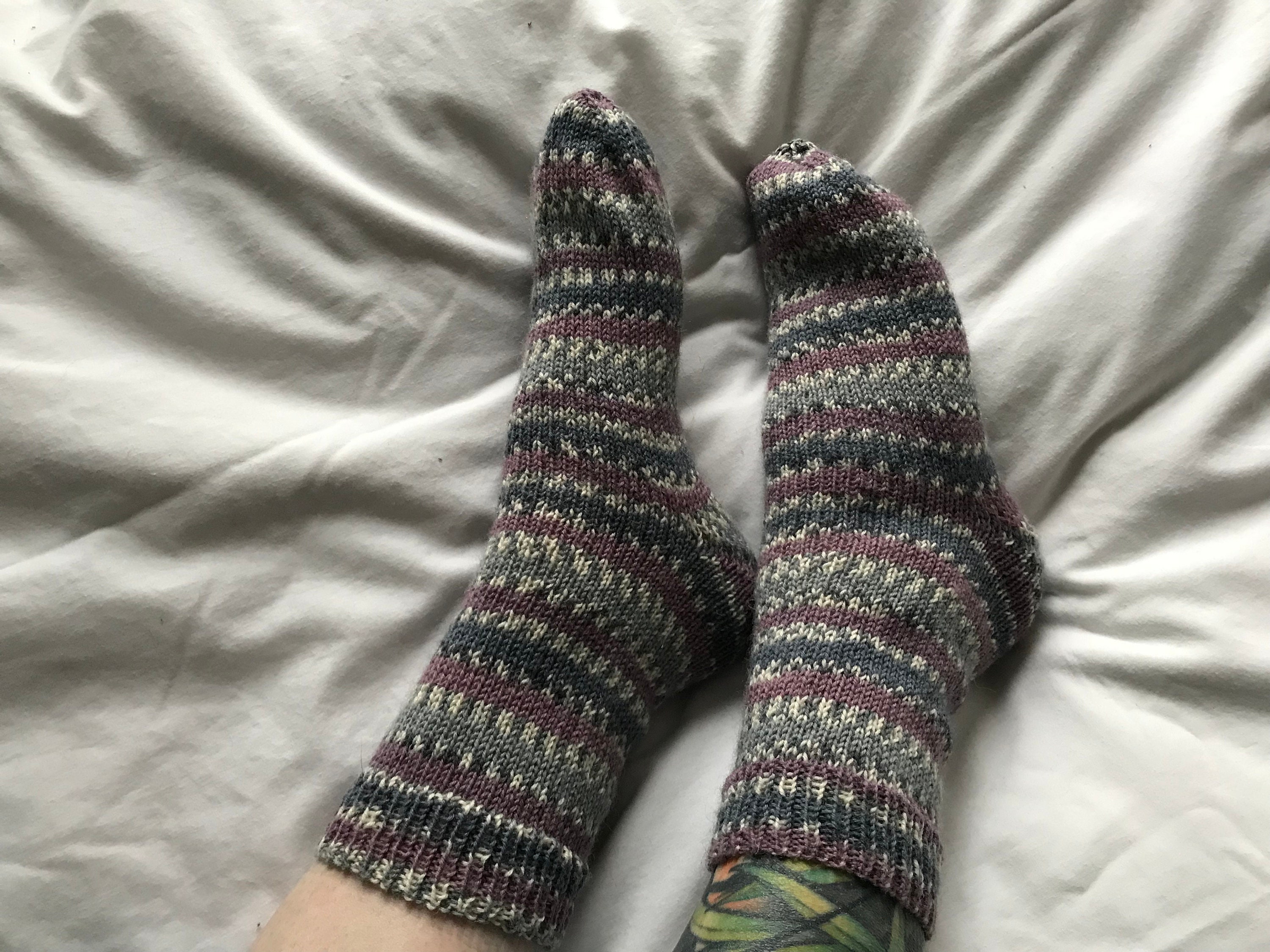 Basic Sock Knitting Pattern PDF Download - Etsy