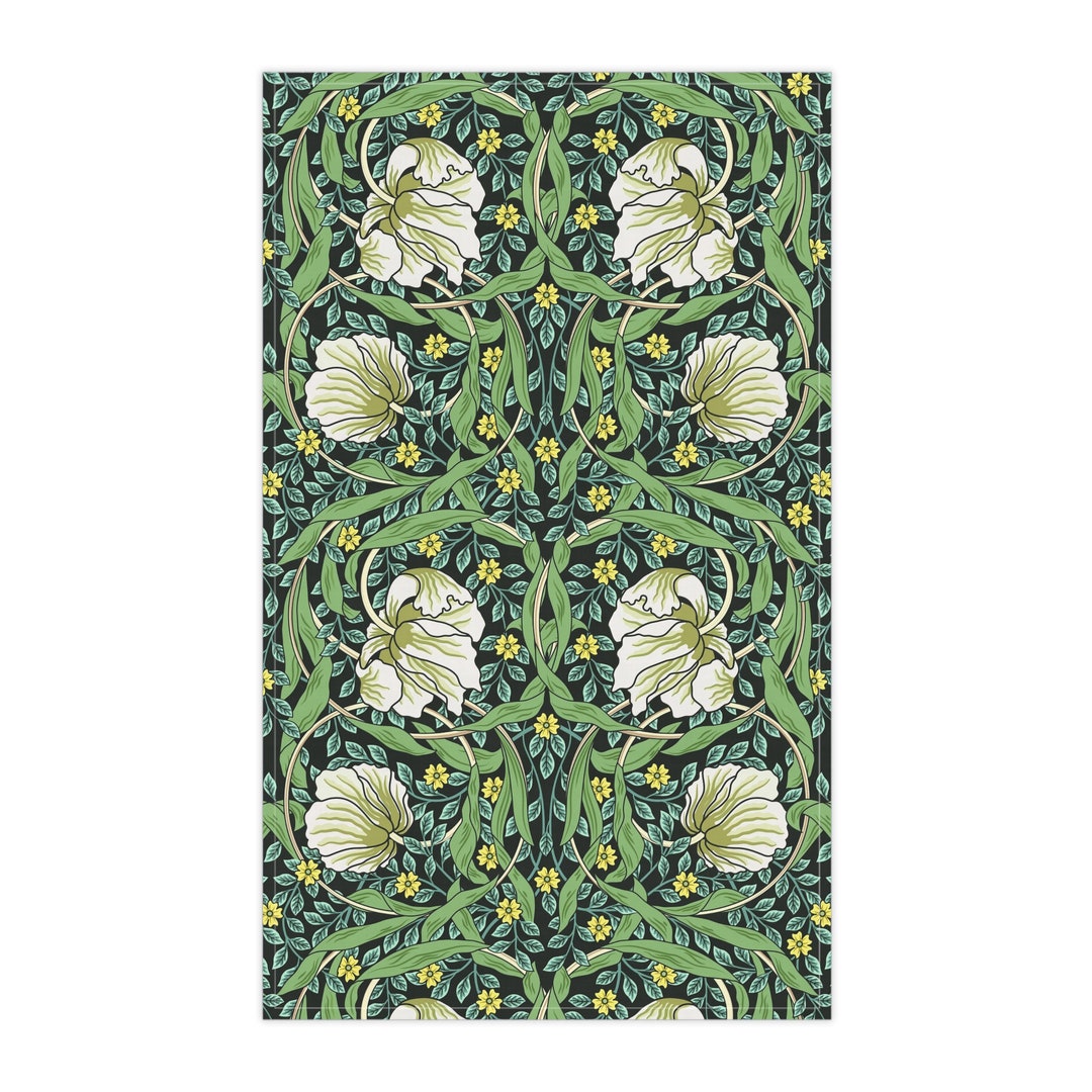 William Morris Kitchen Towel Vintage Dish Towel Victorian Kitchen Decor ...