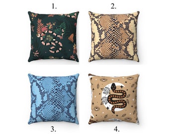 Snake Skin Pillow - Etsy