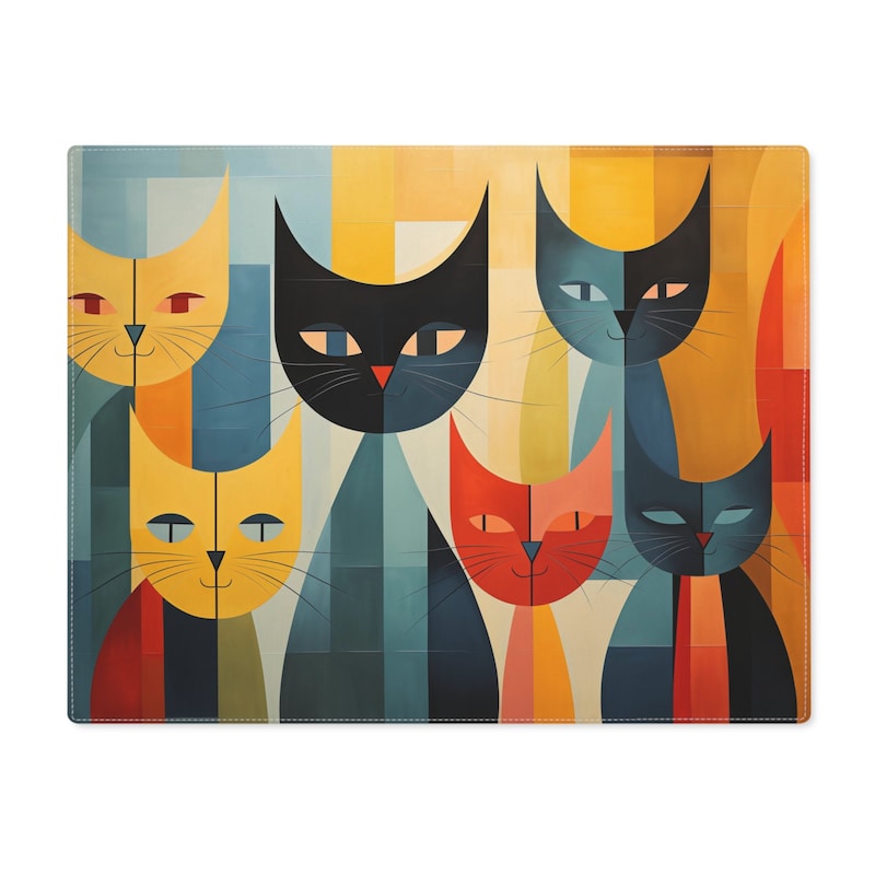 Cat Placemat for Dining Table - Etsy