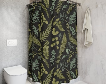 Forest Fern Shower Curtain - Etsy