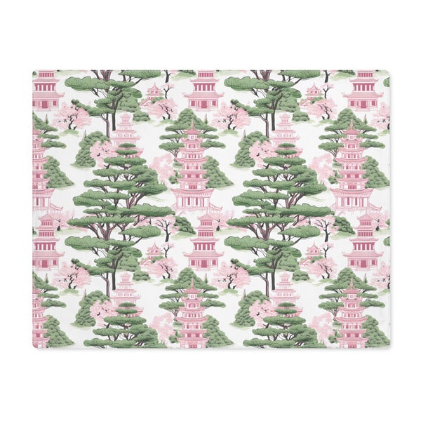 Green Chinoiserie Fabric - Etsy