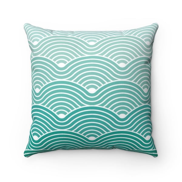 Waves Pillow - Etsy