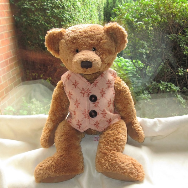 Teddy Bear Vest - Etsy