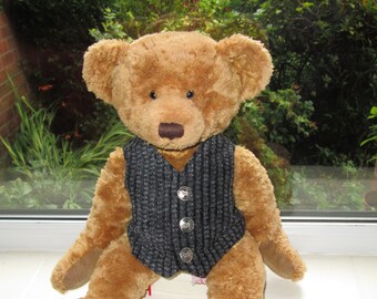Teddy bear vest | Etsy