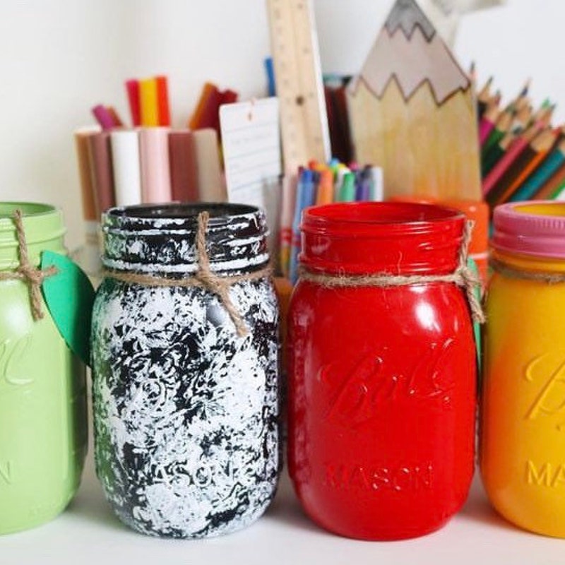 Teacher Mason Jars - Etsy
