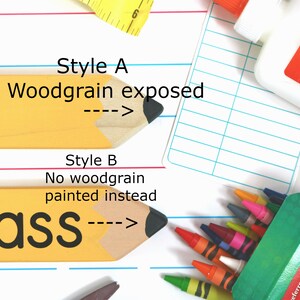 Personalized Teacher Pencil Wood Pencil Hall Pass Classroom Hall Pass ...
