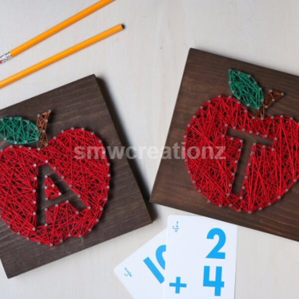 Apple String Art - Etsy