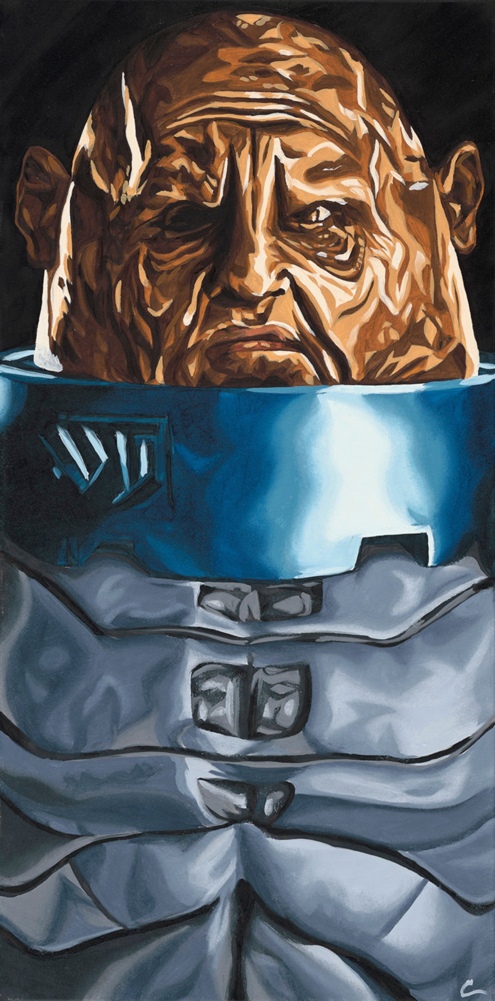 Doctor Who Villain Sontaran 10 X 20 Print - Etsy