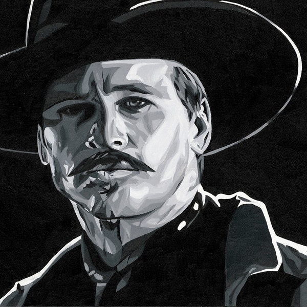 Doc Holliday Art - Etsy