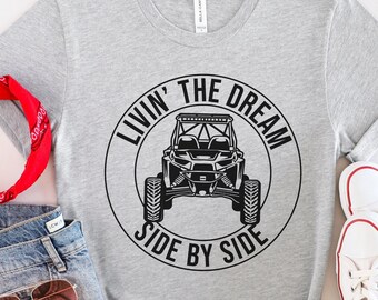 UTV Shirt American Flag Tee Side by Side Riding Shirt SXS Riding Shirt ...