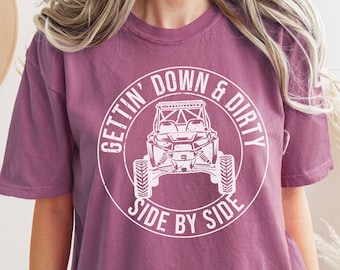 UTV Riding Tshirt Sxs Riding Tshirt Side by Side Tshirt - Etsy