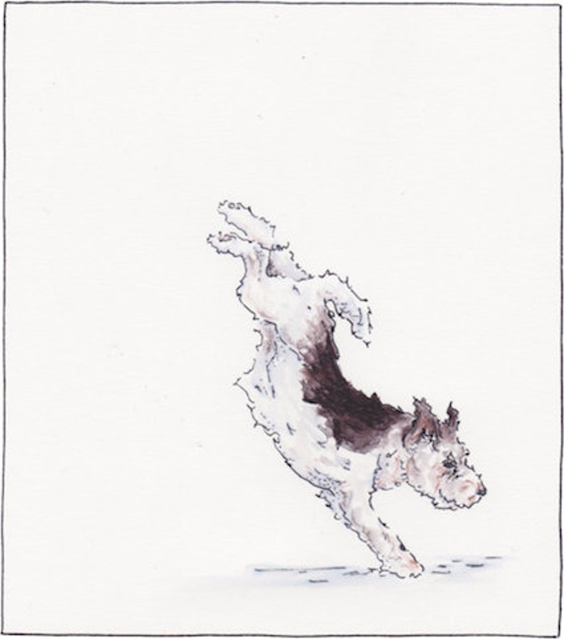 Scamp Greeting Cards - Etsy