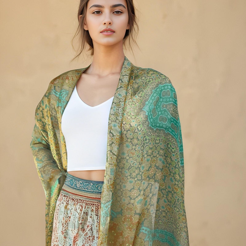 Sage Shawl - Etsy