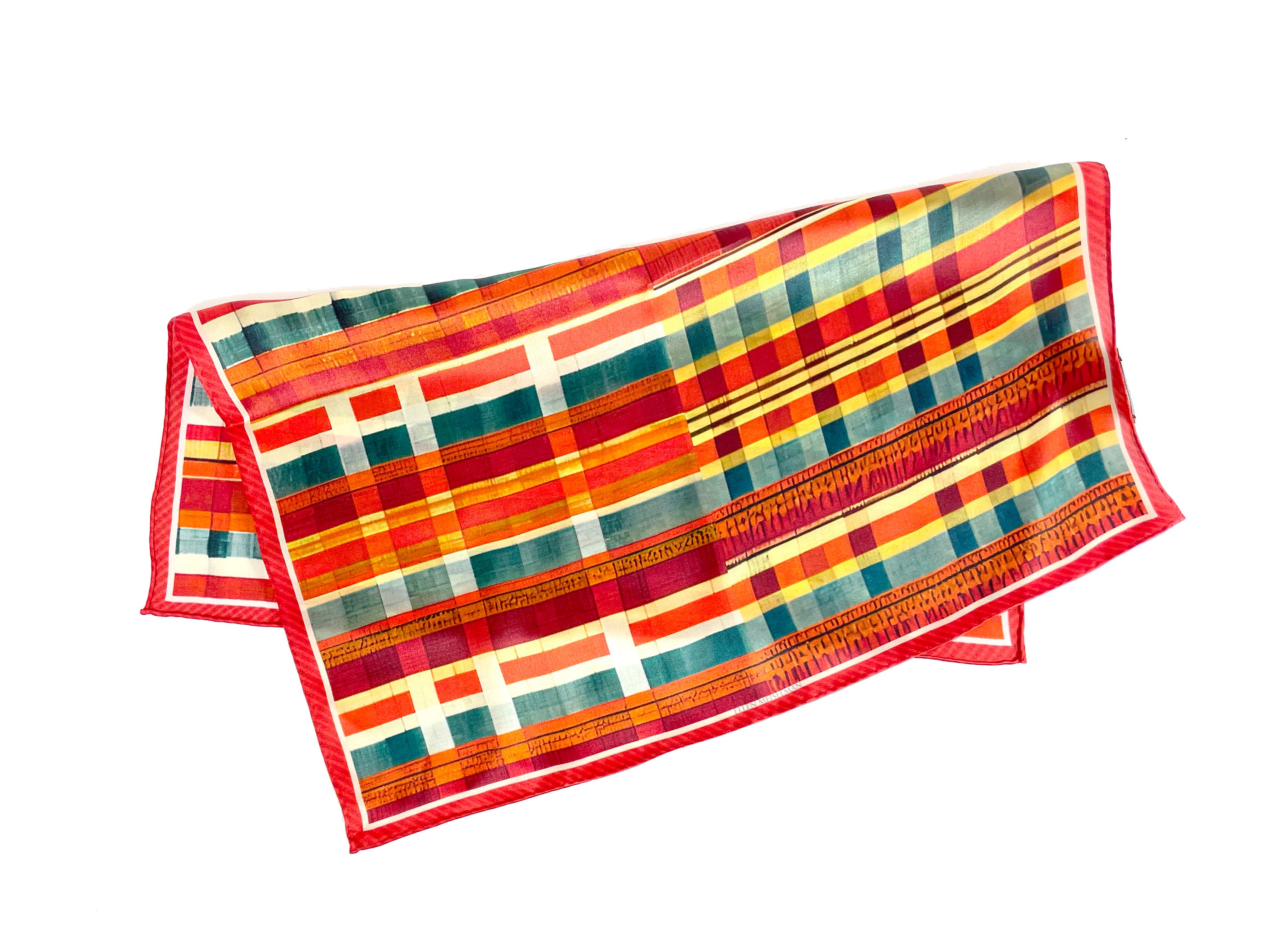Small Neckerchief Silk Scarf, 