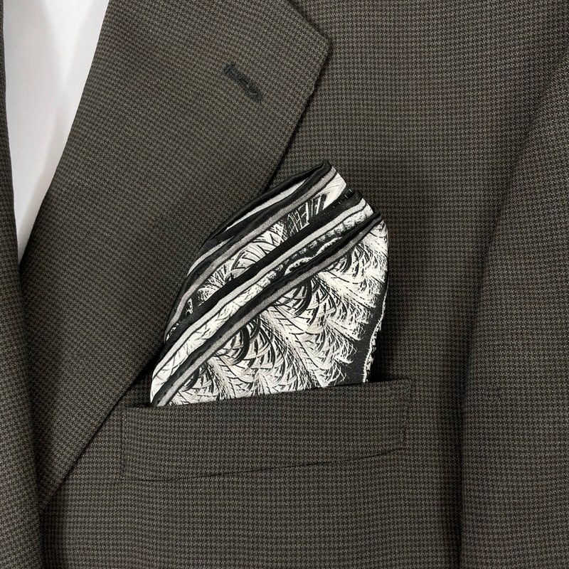 Monogrammed Pocket Square - Etsy