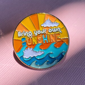 Sunshine Pin - Etsy