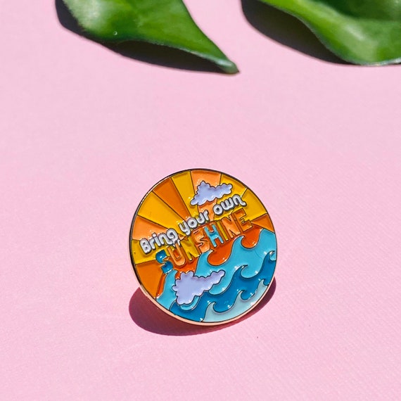 Sunshine Pin - Etsy