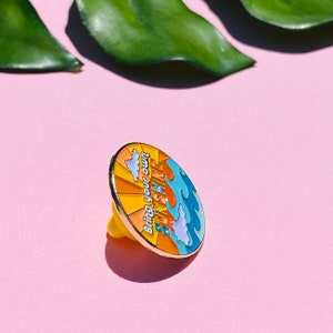 Sunshine Pin - Etsy
