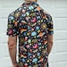 Cosmic Button-up Shirt: Planets, Rainbows, Stars, Ufos - Etsy