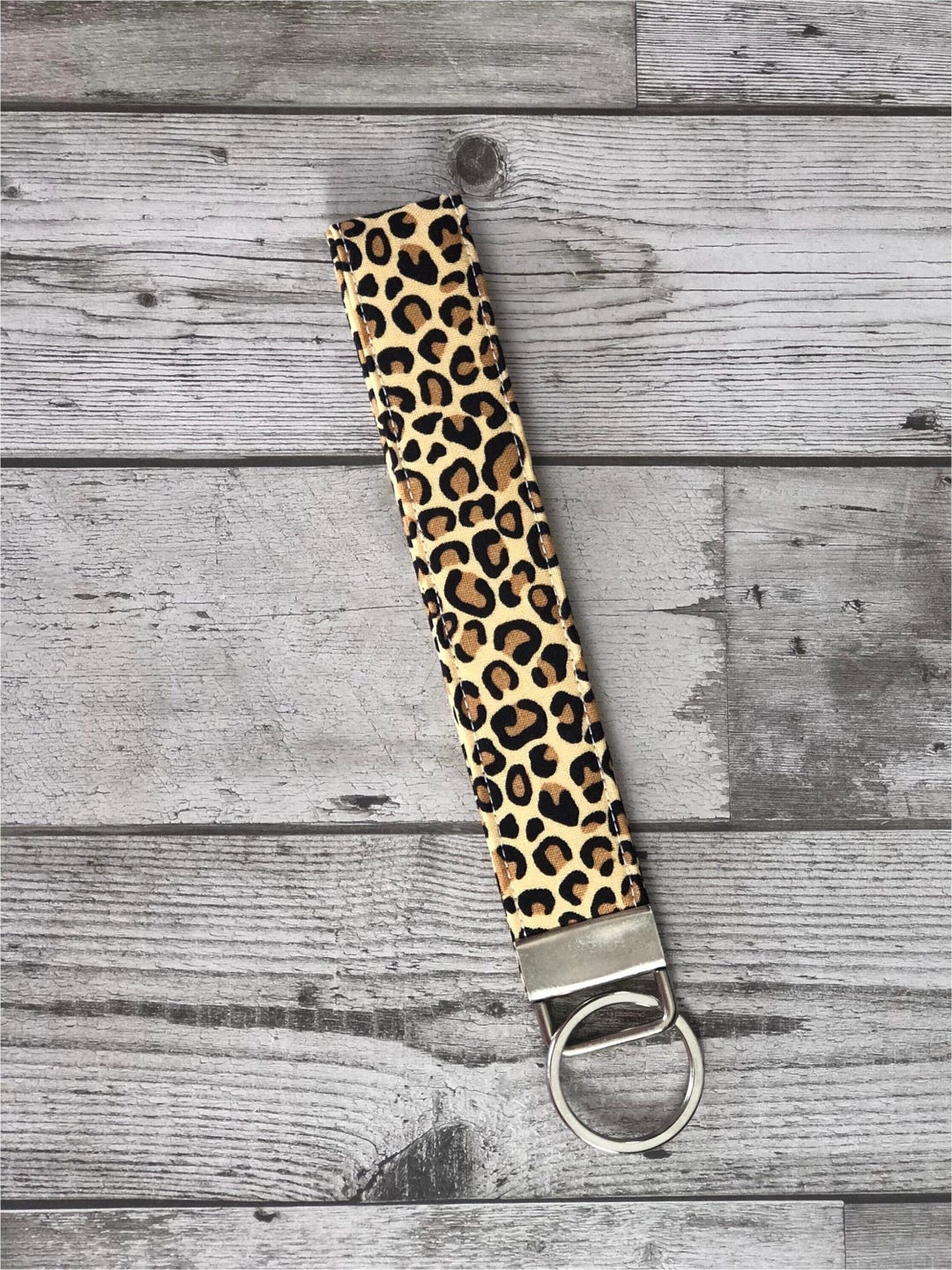 Cheetah Fabric Keychain~ Fabric Key Fob - Etsy