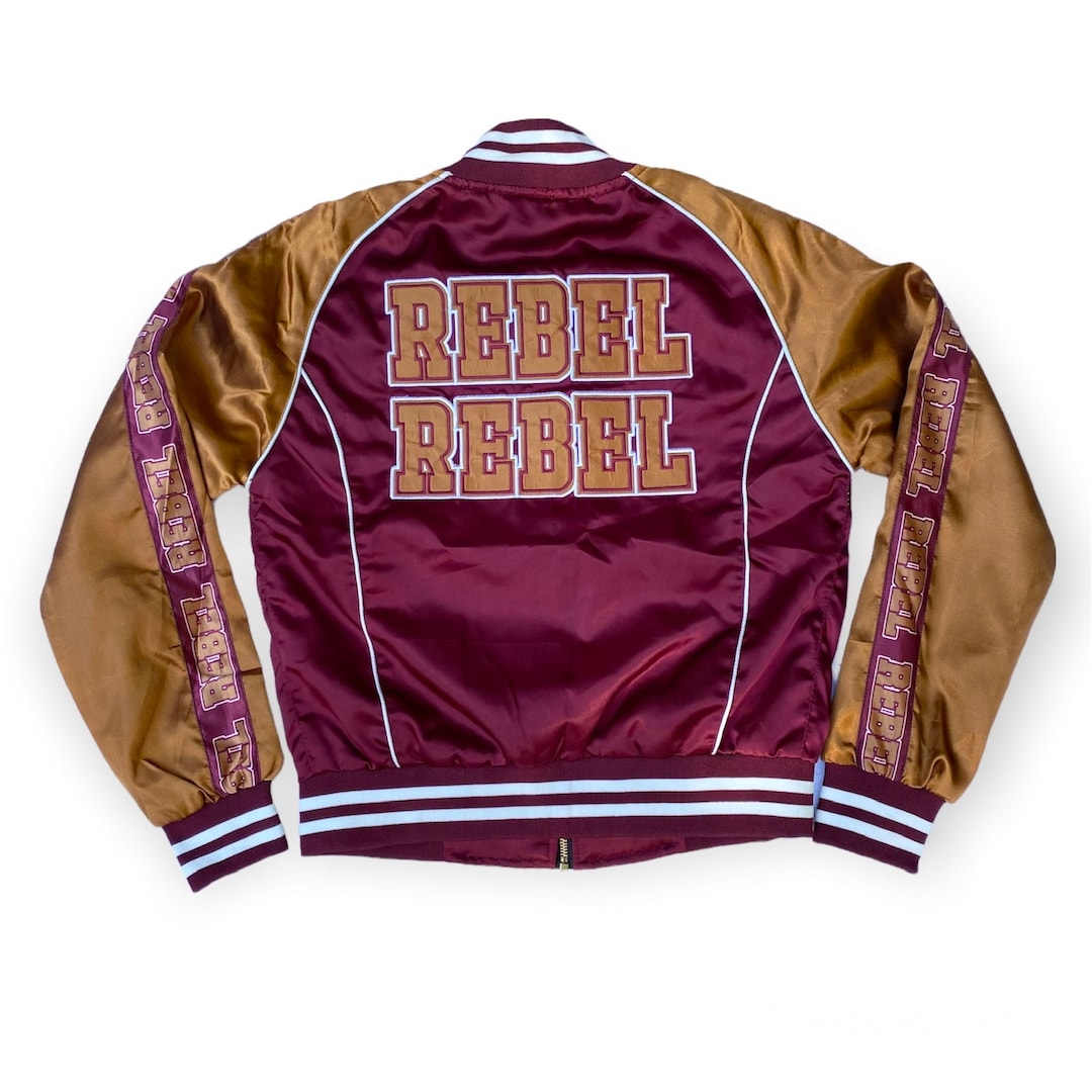 Rebel Rebel Satin Jacket. - Etsy