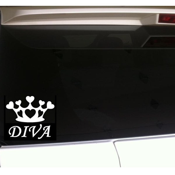 Crown Tiara Decal - Etsy