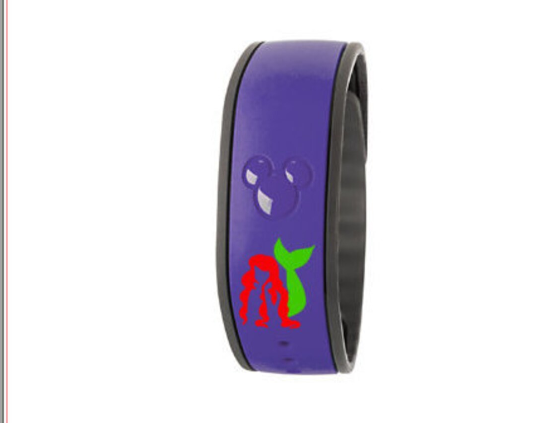 Ariel Magic Band Decal, Disney Acessories - Etsy