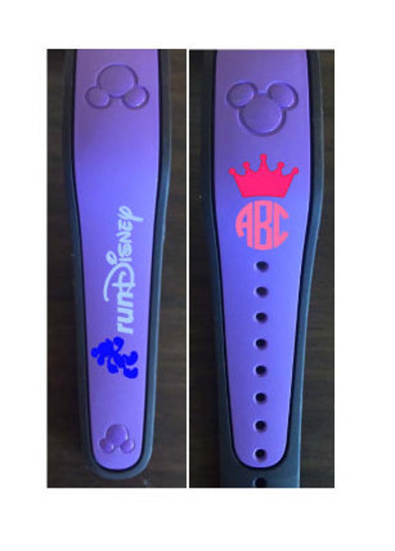 Run Disney Magic Band Decal Disney Magic Band Decals Custom | Etsy