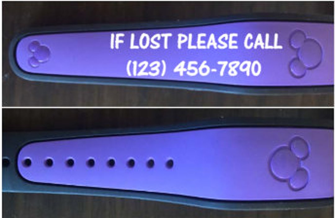 If Lost Please Call.... Magic Band Decal - Etsy