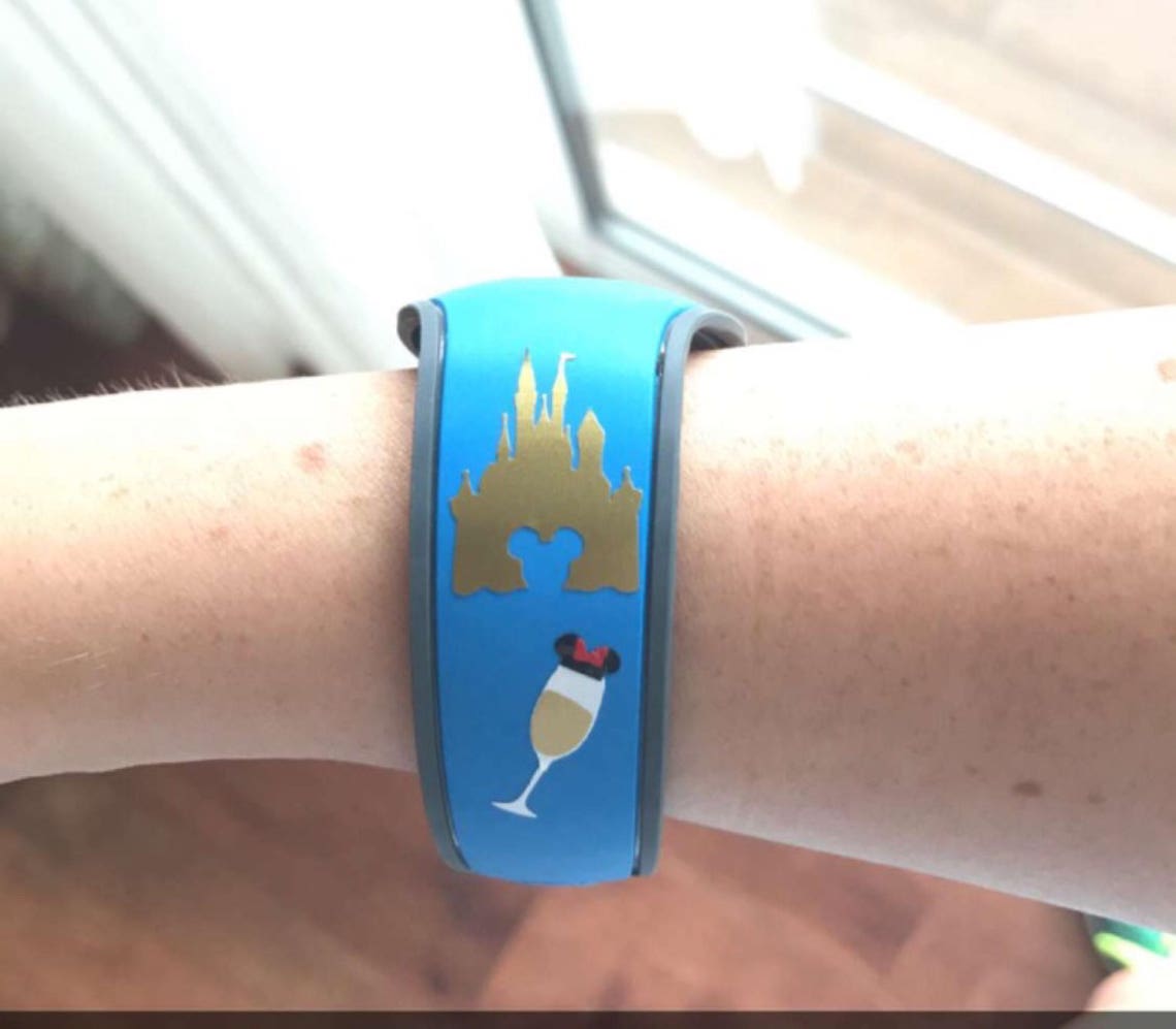 Disney Castle Magic Band Decal, Disney Acessories - Etsy
