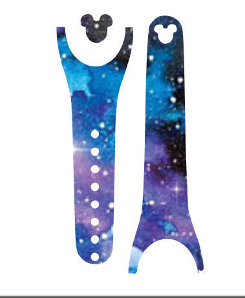 Disney Magic Band Galaxy Cover / Magic Band 2.0 Decal - Etsy