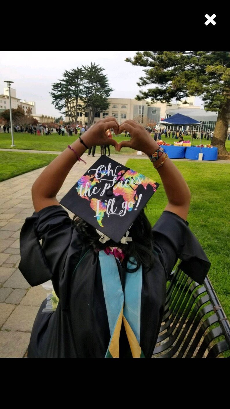 Custom Graduation Cap Design - Etsy