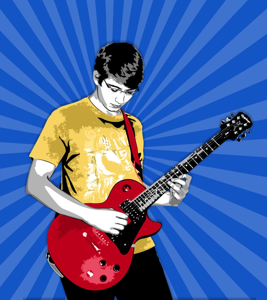 Personalized Gift for Musicians-custom Portrait-musician - Etsy