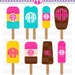 Summer Ice Pop SVG Cut Files Monogram Frames for Vinyl - Etsy