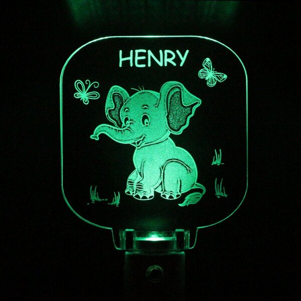 Elephant Light - Etsy