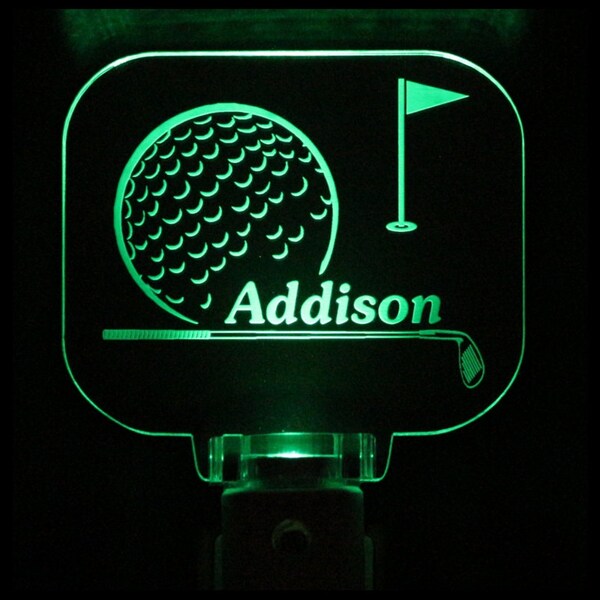 Golf Night Light - Etsy