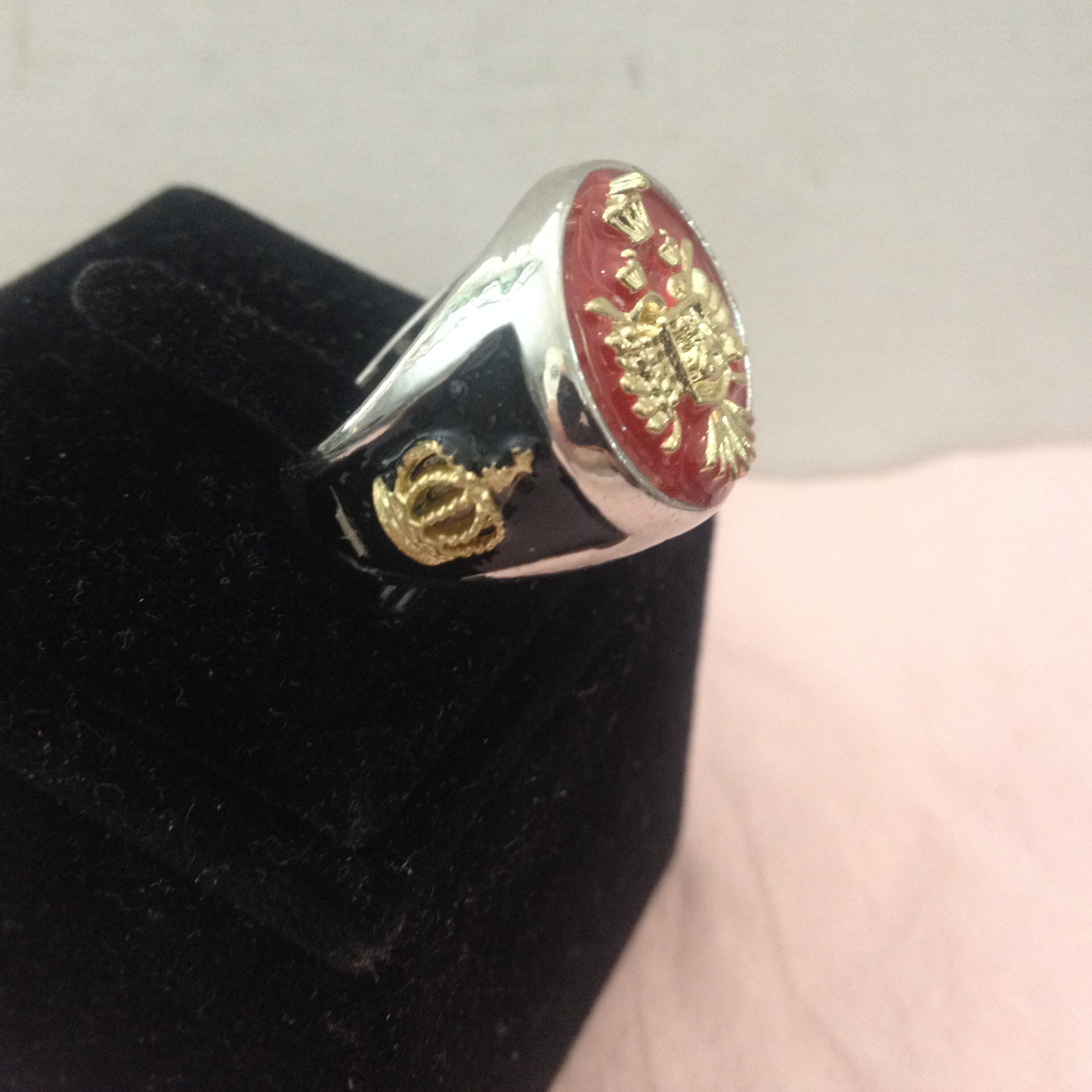 RingRussland Imperial Ring russischer Adlerring | Etsy