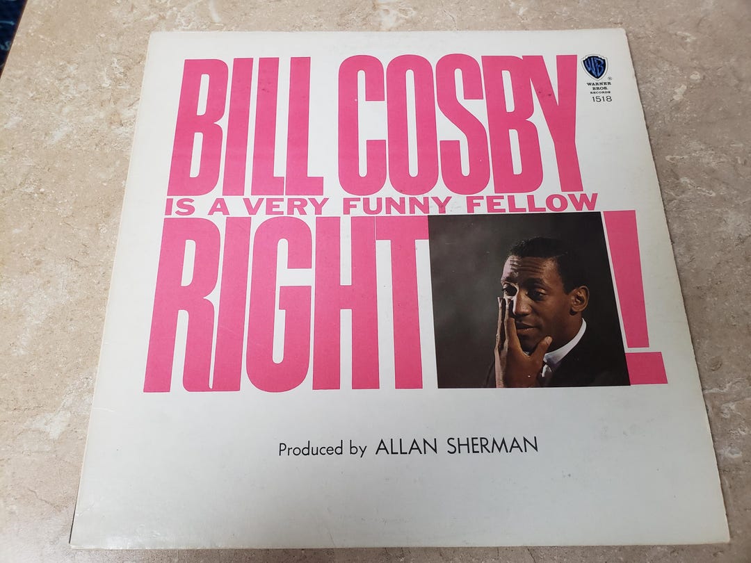 Bill Cosby is a Very Funny Fellow Right. 1963 Warner Bros Records 1518 ...