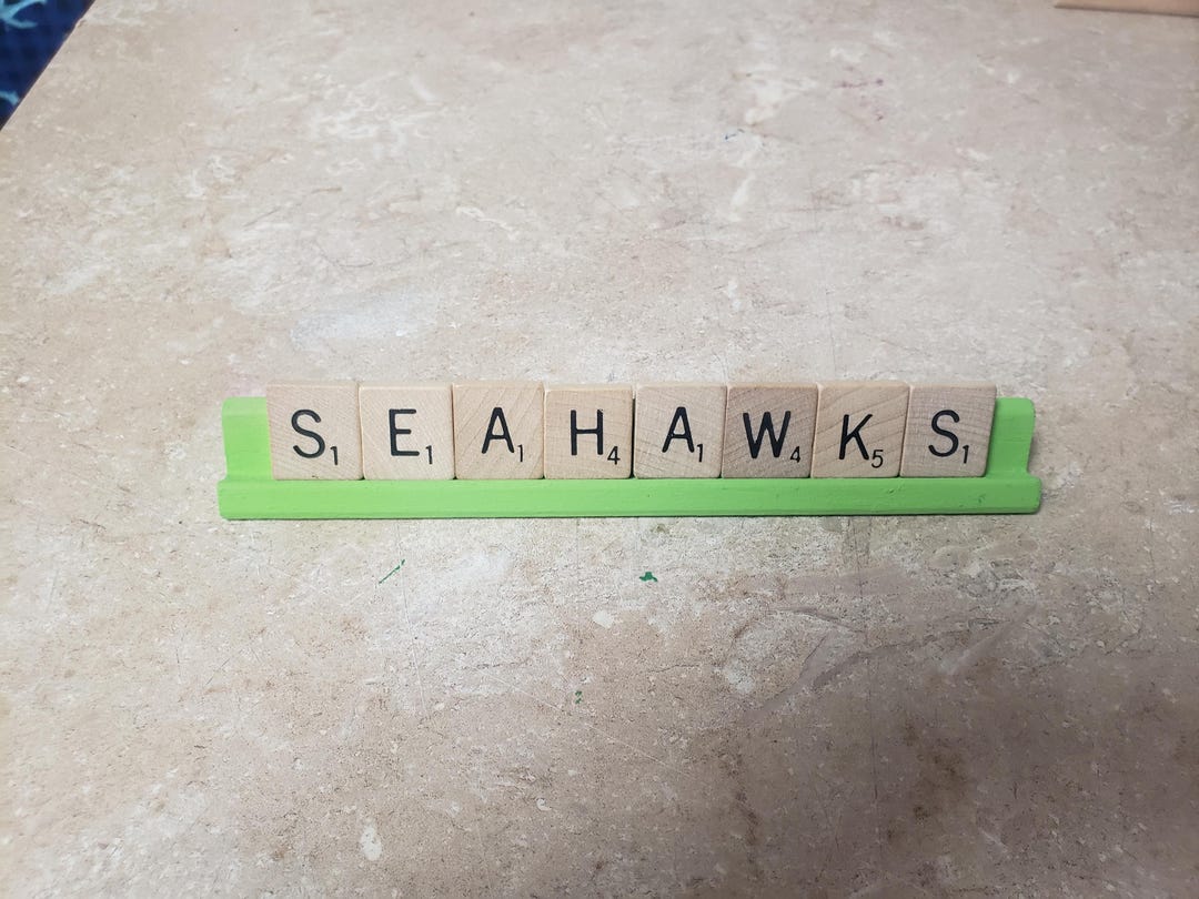 SEATTLE SEAHAWKS One of a Kind Desk Sign - Etsy