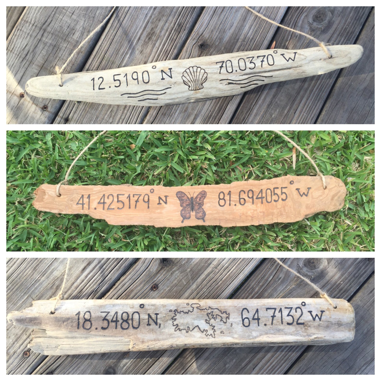 Paddle Coordinates Sign Driftwood Kayak Canoe Paddle Sign - Etsy