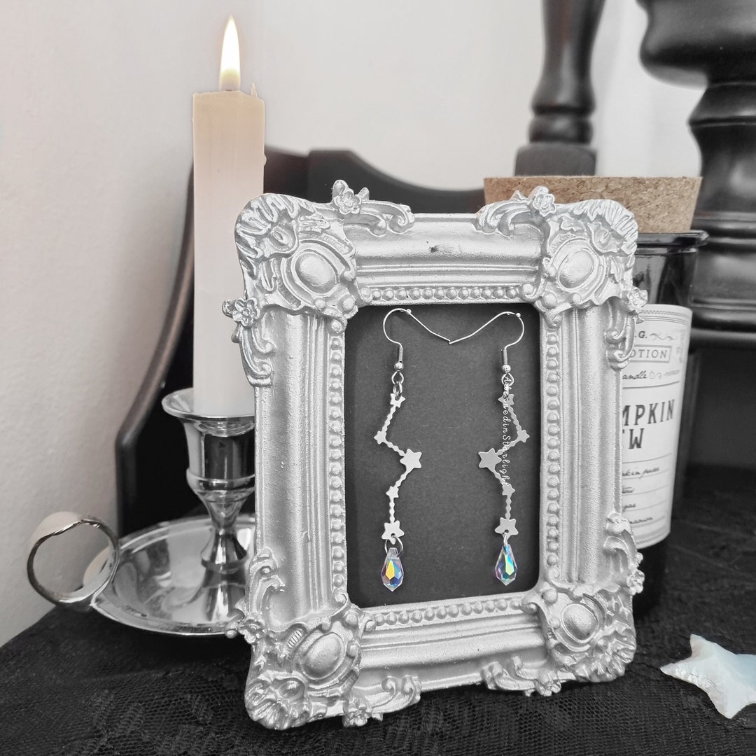 Limited Handmade Constellation Star Iridescent Drop Steel - Etsy