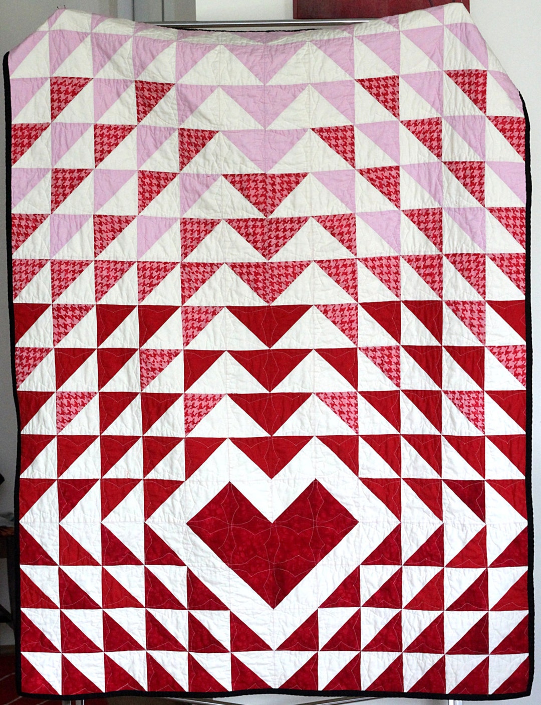 Heart Quilt Pattern My Heart Expands for You Digital Download PDF - Etsy