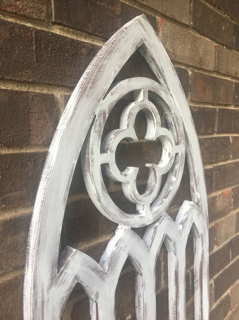 Farmhouse Arched Frame With Quatrefoil - Etsy