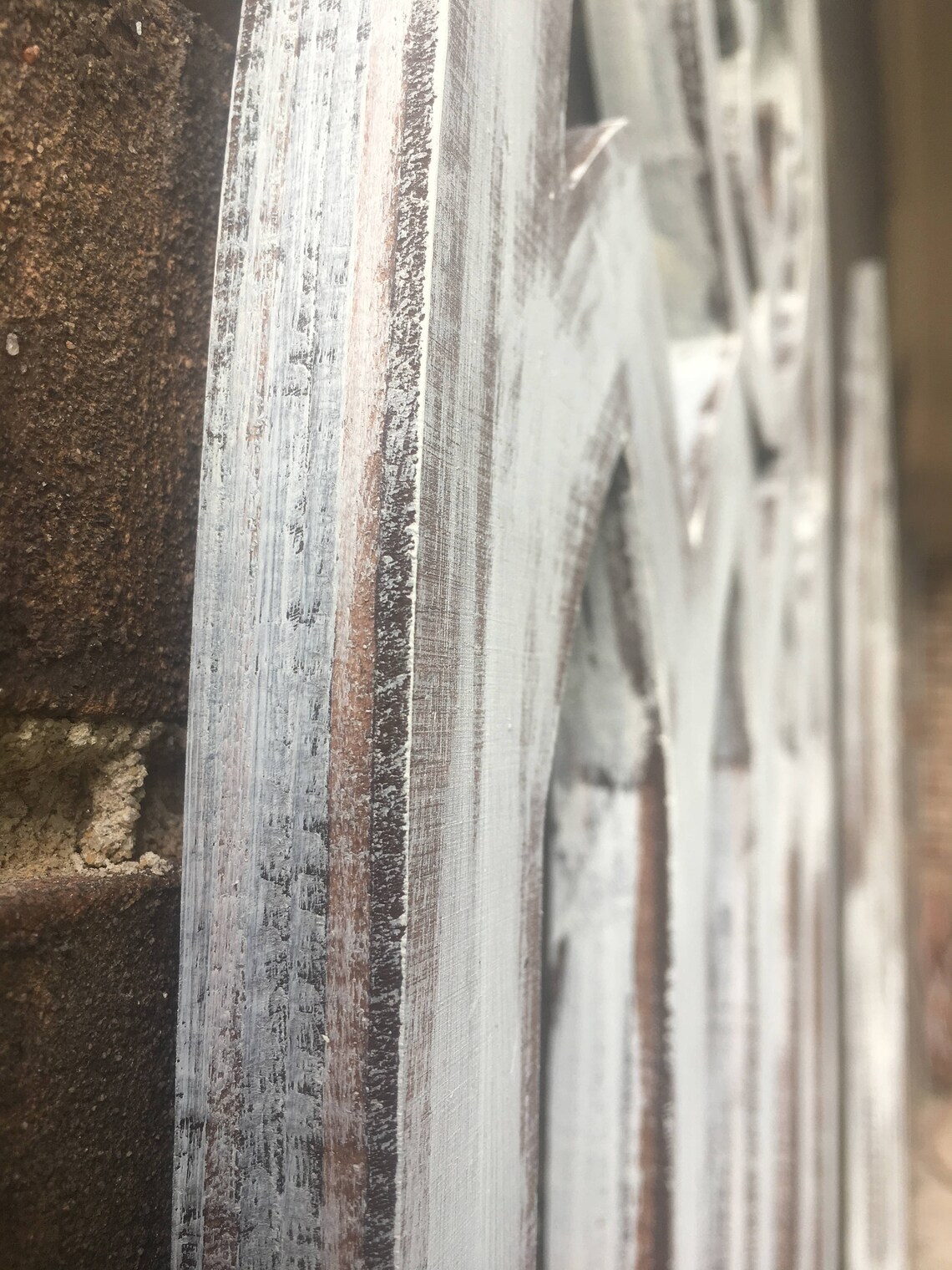 Farmhouse Arched Frame With Quatrefoil - Etsy