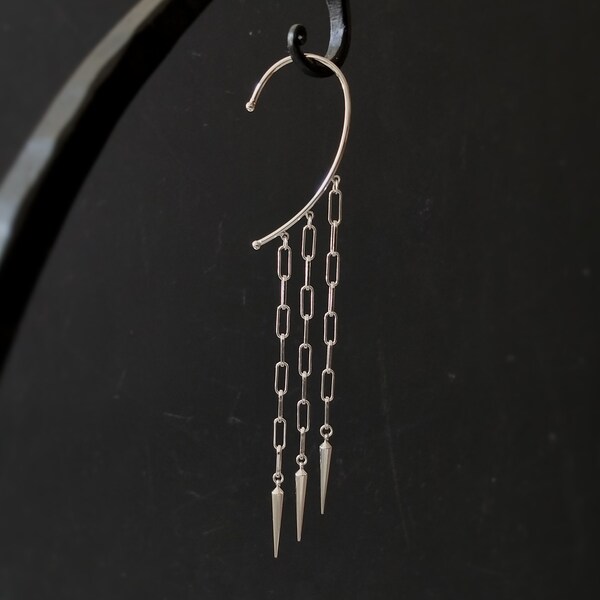 Spike Ear Cuff - Etsy