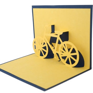 Templates PDF & SVG Easy Diy for Bike 3D Pop up Card [NOT for Cricut ...
