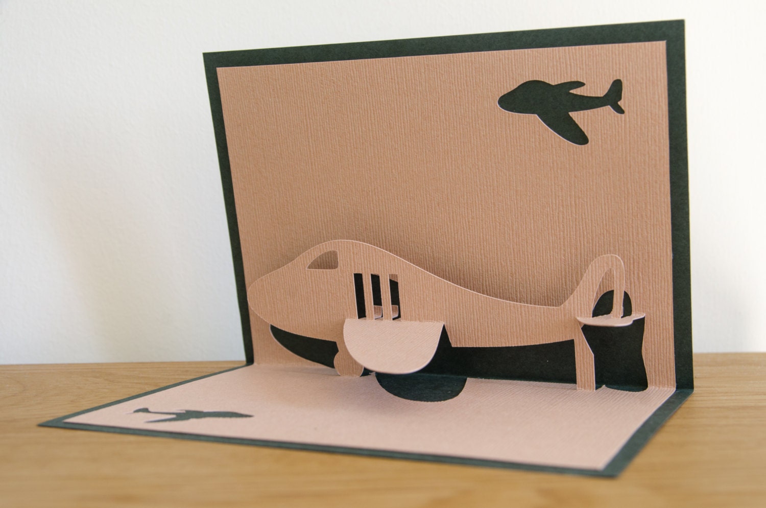 Templates PDF & SVG for Plane Airplane Blank 3D Pop up Card [NOT for ...