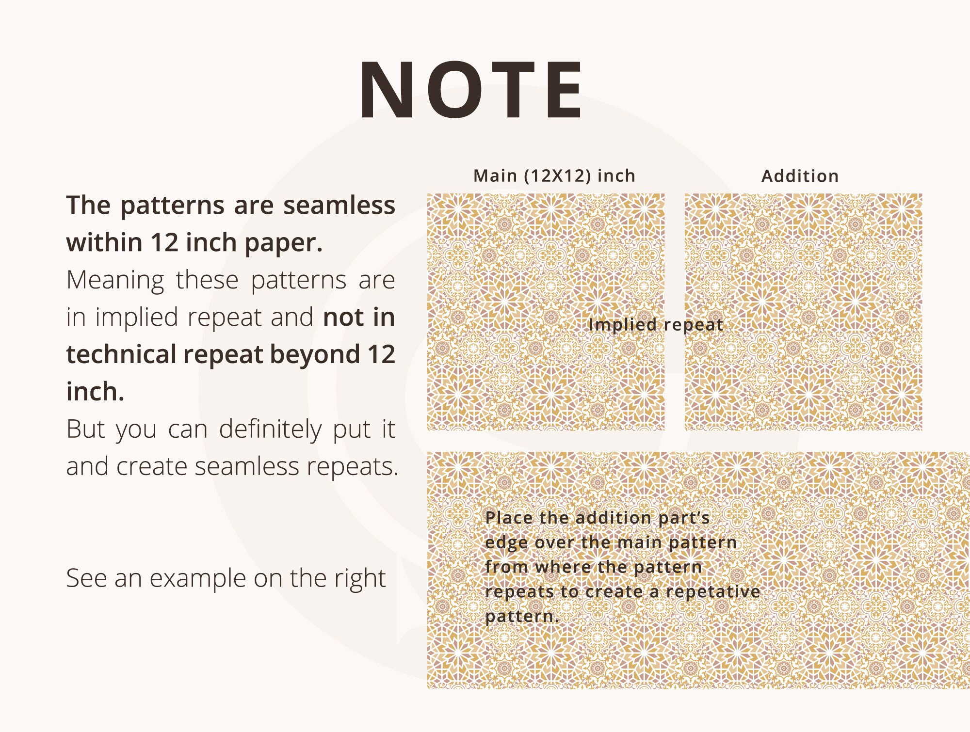 Moroccan Digital Paper, Moroccan Tile Pattern, Arabic Pattern, Islamic ...