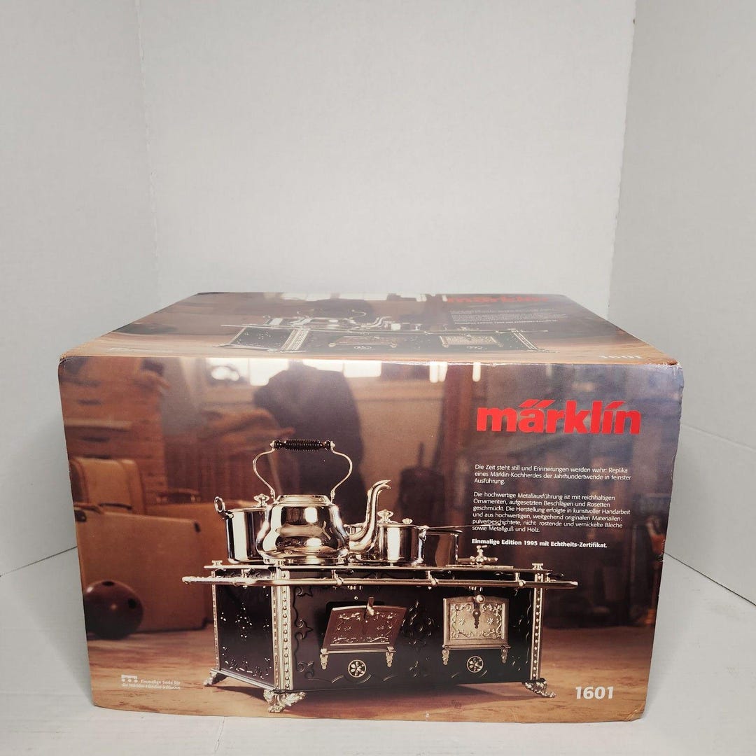 Marklin 1601 Early MG Marklin Wurttembergse Germany Toy Cooking Stove ...